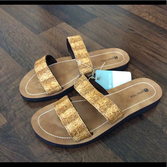High Tide | Shoes | Nwt High Tide Womens Sz 8 Sandals Slides Shoes ...